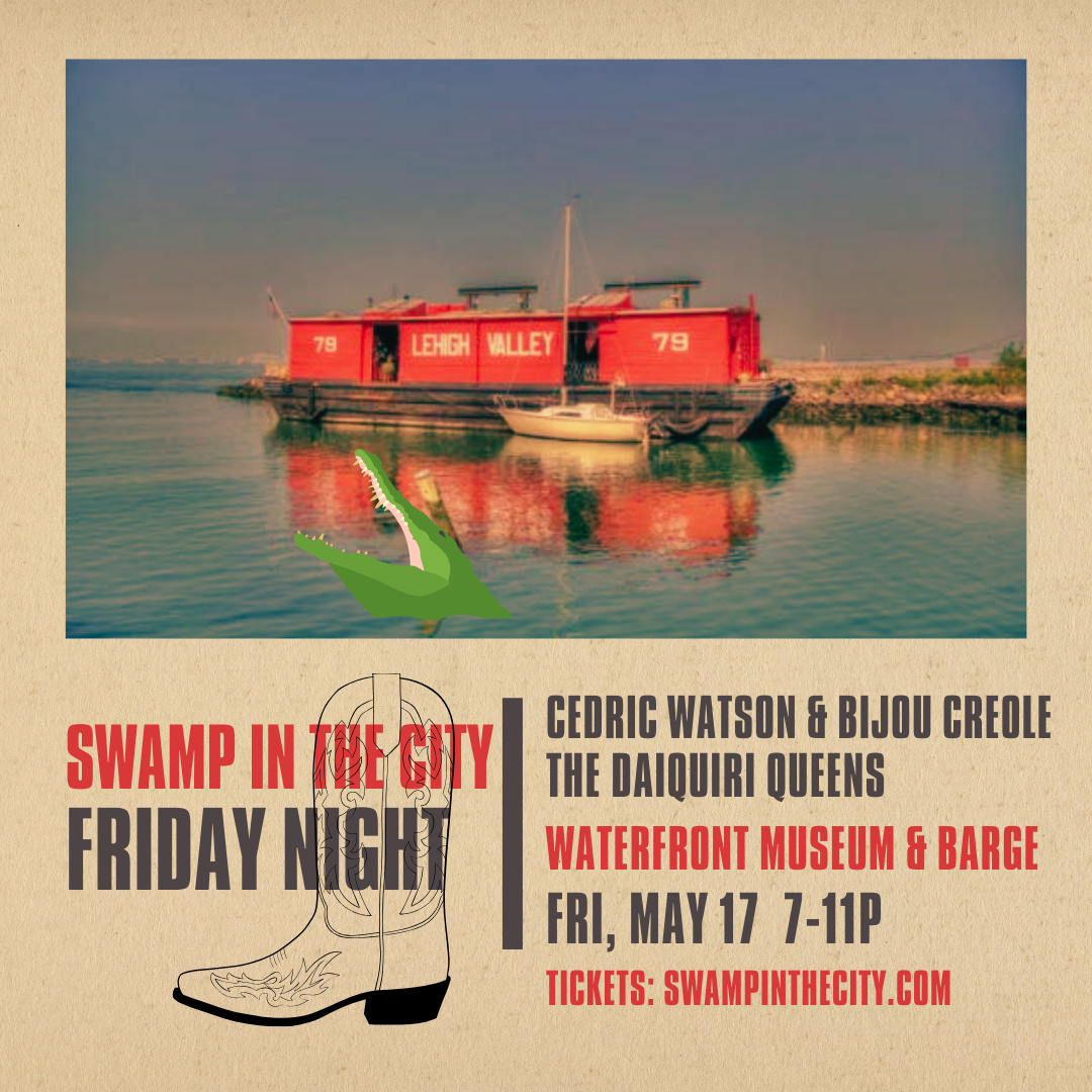 Swamp in the City: Cajun Music Night - Waterfront Barge Showboat & Museum